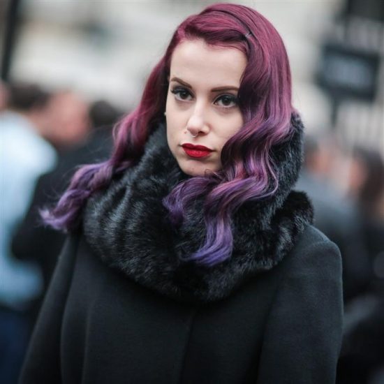 Cabelo Roxo: fotos e dicas de como cuidar - Cortes de Cabelo 2020