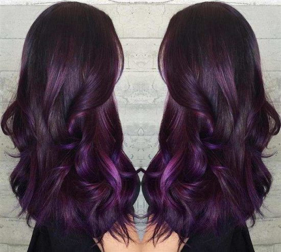 Cabelo Roxo: fotos e dicas de como cuidar - Cortes de Cabelo 2020