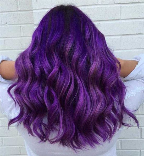 Cabelo Roxo: fotos e dicas de como cuidar - Cortes de Cabelo 2020