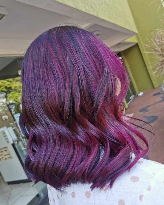Cabelo Marsala 2020: 30 fotos para você se inspirar - Cortes de Cabelo 2020
