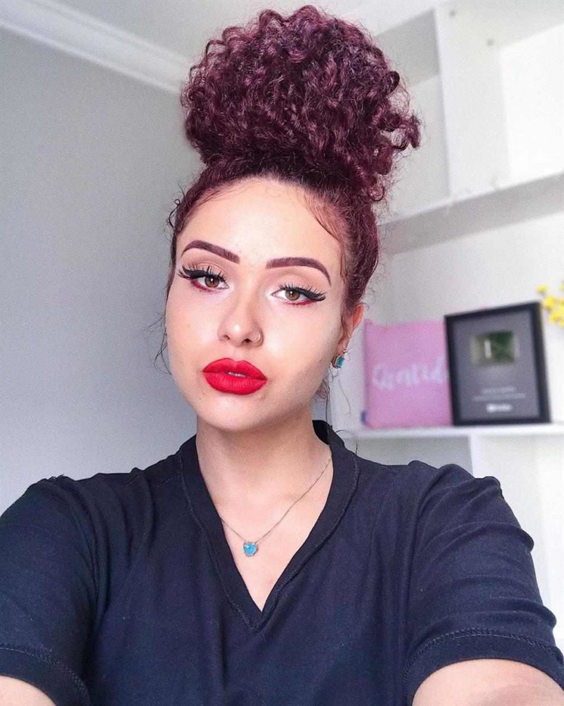 Cabelo Marsala 2020: 30 fotos para você se inspirar - Cortes de Cabelo 2020