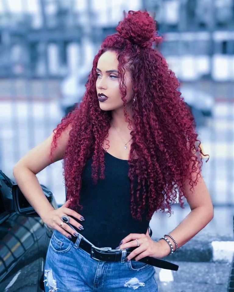 Cabelo Marsala 2020: 30 fotos para você se inspirar - Cortes de Cabelo 2020