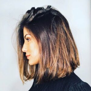 Morena iluminada cabelo curto liso: fotos, cuidados, dicas - Cortes de ...