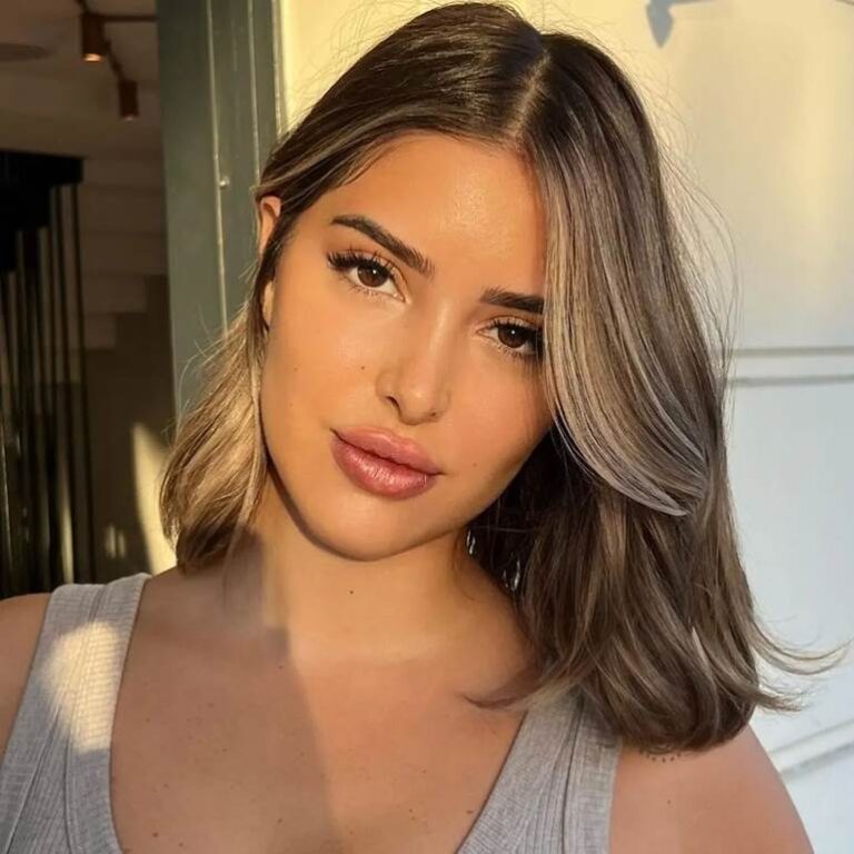 Morena iluminada cabelo curto liso: fotos, cuidados, dicas - Cortes de ...